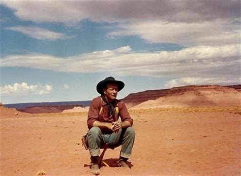 John Wayne Monument Valley Az 1956 John R Hamilton Beautiful