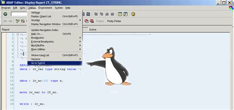Tutorial On How To Work With Menu EXIT Sapignite