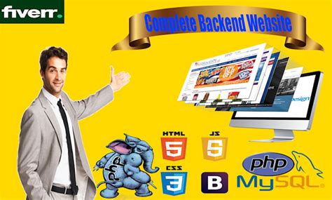 develop your website backend with php and mysql by danishabbas281 fiverr