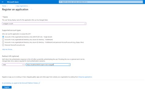 Secure Access To Swagger Ui With Azure Active Directory Le Blog De