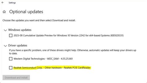 Realtek Pcie Cardreader Cannot Detect The Sandisk Microsd Ad Hp Support Community 8860624