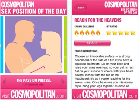 Cosmo Brings A Sex Position App To Android I Await Google S Response Phandroid