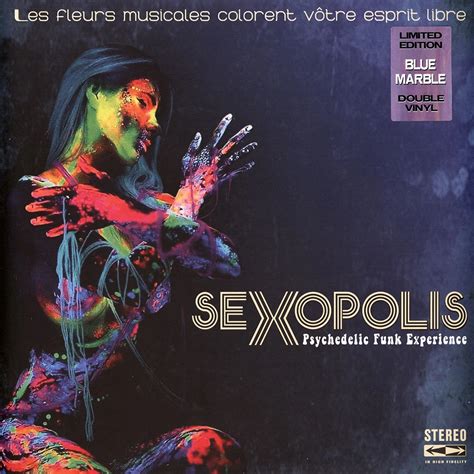 Va Sexopolis Psychedelic Funk Experience Blue Marble Vinyl