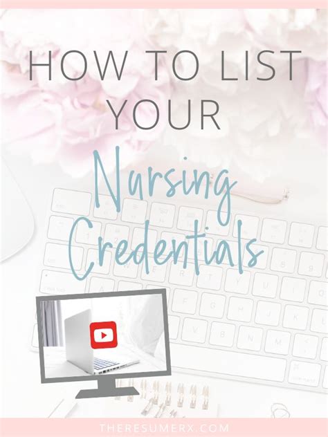 How To List Your Nursing Credentials Nursing Jobs Nursing Babe Tips Interview Tips For Nurses