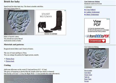 Knit Yourself Some Comfy Underwear For Free