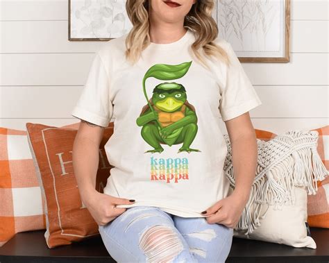 Kappa Yokai T Shirt Kappa T Shirt Yokai T Shirt Water Goblin Japanese Folklore Japanese Monsters