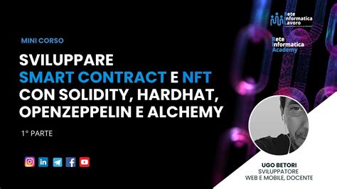 Mini Corso 1° Parte Smart Contract E Nft Con Solidity Hardhat