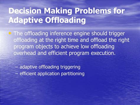 Ppt Adaptive Offloading For Pervasive Computing Powerpoint