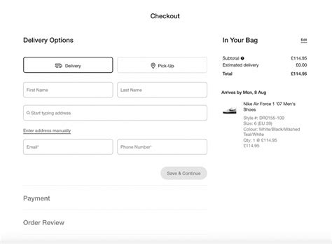 checkout page examples and best practices
