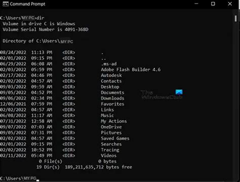 How To Search For Files From The Ms Dos Command Prompt