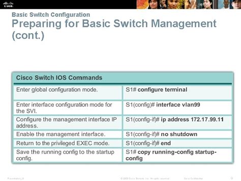 Chapter Basic Switching Concepts And Configuration Routing