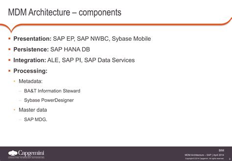 Mdm Architecture Sap Pdf