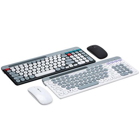 ZYG Mini Wireless Punk Keyboard Mouse Set G BT Dual Mode Keyboard And Mouse Combo For