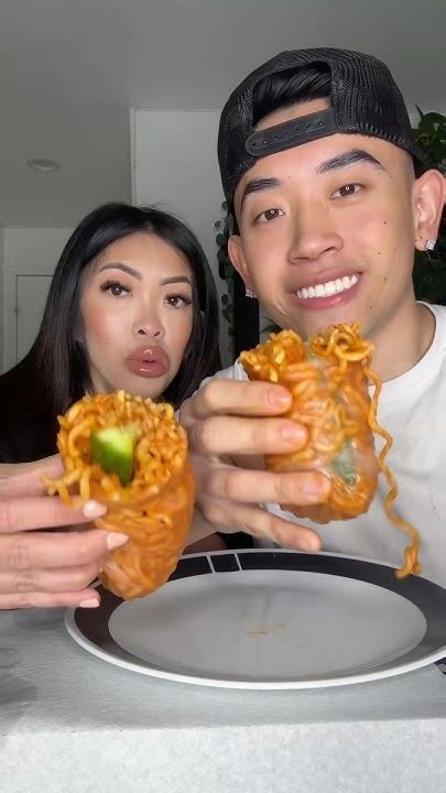 Making Buldak Spring Rolls Youtube