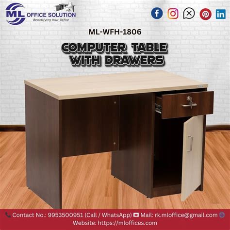 Computer Table With Drawer