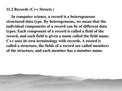 Chapter 11 Structured Types Data Abstraction And Classes Ppt Download