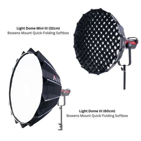 Aputure Light Dome Iii 60cm Mini Iii 32cm Bowens S Mount Hexadec