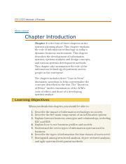 CIS 2321 Module 1 Preview Docx CIS 2321 Module 1 Preview Main Content Chapter Introduction