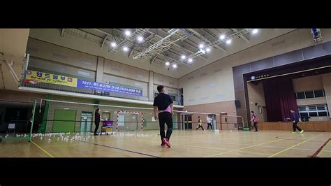 배드민턴레슨좌우헤어핀후 푸쉬스텝교정 Youtube