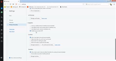 how to disable webrtc in chrome firefox safari and opera step by step