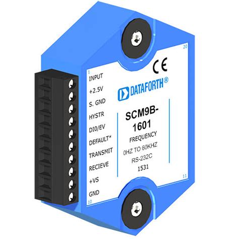 Input Signal Conditioning Module Scm9b 1601 Dataforth Corporation