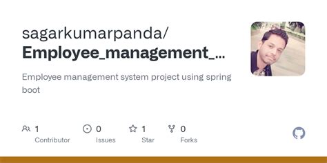 GitHub Sagarkumarpanda Employee Management System SpringBoot Employee Management System