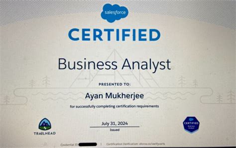 Ayan Mukherjee Csm® On Linkedin Salesforcecertified Salesforce Businessanalyst Ba Certified