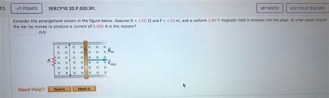 Solved 0 1 Points Previous Answers Sercp10 20 P 020 Ml Fb