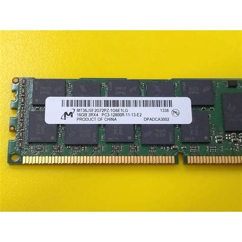 🍎現貨🥕美光 Ddr3 1600 16gb Ecc Reg伺服器記憶體x79 Hp Ibm Dell華南金牌，火神革命 蝦皮購物