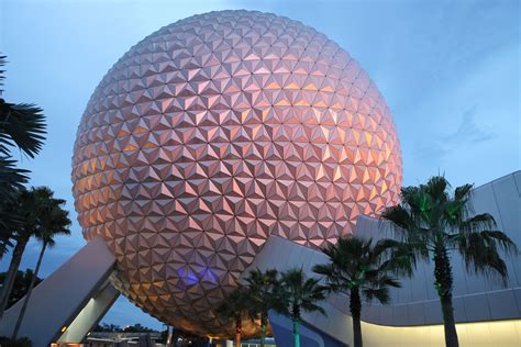 Walt Disney World Epcot Center Spaceship Earth Sgh