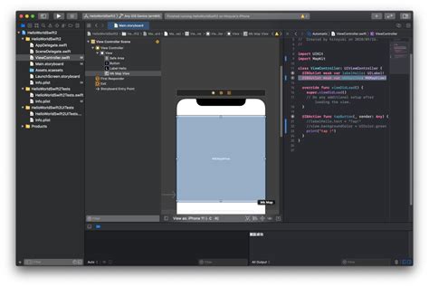 地図を表示 Swift56入門はてな