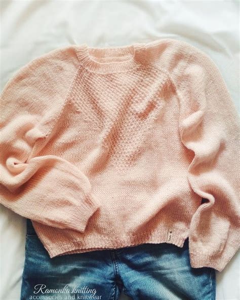 Свитер спицами вязаный свитер Реглан сверху одежда на осень Clothes Pullover Fashion