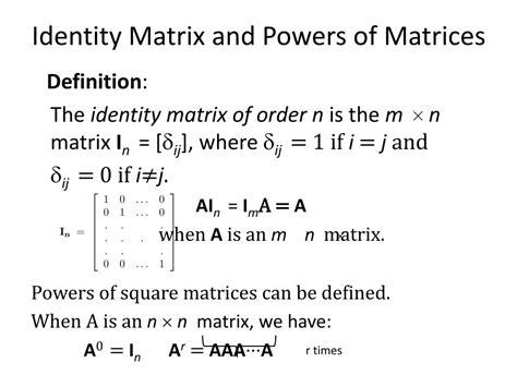 PPT Matrices PowerPoint Presentation Free Download ID 5692179