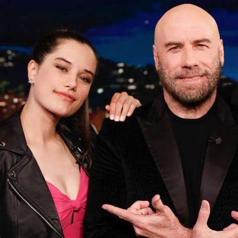 Elle Travolta John Travoltas Daughter Ella At Fashion Week