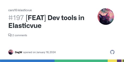 Feat Dev Tools In Elasticvue · Issue 197 · Cars10elasticvue · Github
