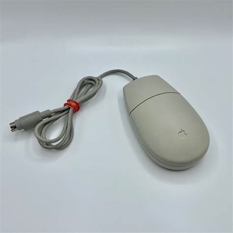 apple desktop bus mouse ii adb beige vintage for macintosh classic se iigs m2706 for sale