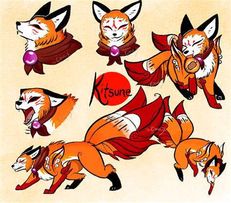 Kitsune By Clevzx On Deviantart Kitsune By Clevzx On Deviantart
