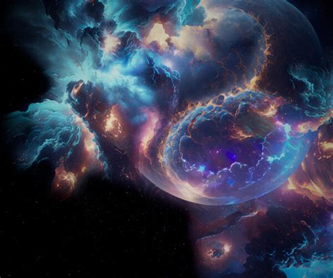 Artstation Planets And Nebula Skyboxes Volume 6 Unreal Engine Project Included Blackhole