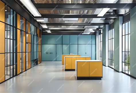 Office Ventilation Installation And Design For A Modern Building Premium Ai Generated Image