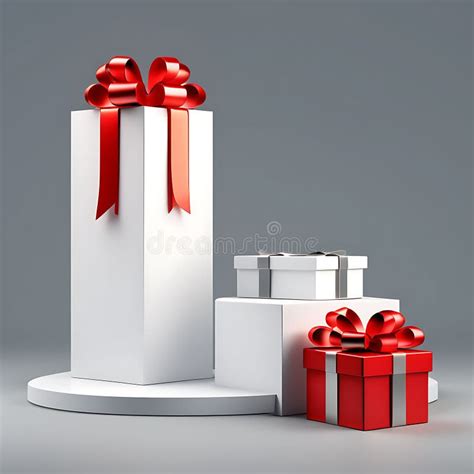 Exhibition Booth Or Blank T Box Product Display Showcase Mock Up