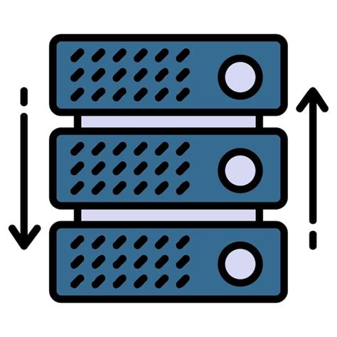 Premium Vector Web Hosting And Data Center Machine Transmission Server Rack Machine Vector