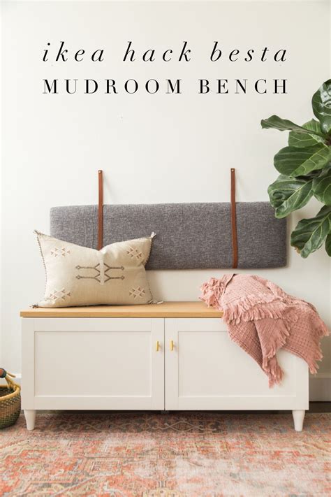 Ikea Hack Mudroom Storage Bench Artofit