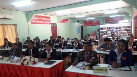 ຊົມເຊີຍຜົນສໍາເລັດກອງປະຊຸມໃຫຍ່ຄັ້ງທີ Iv ຂອງໜ່ວຍພັກໂຮງຮຽນການເມືອງ ແລະການປົກຄອງແຂວງວຽງຈັນ