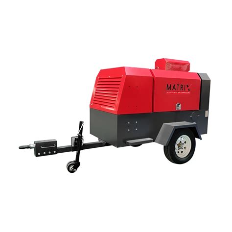 Buy Matrix Dtc265 Ac Diesel Portable Air Compressor 265 Cfm 7504lpm After Cooled For