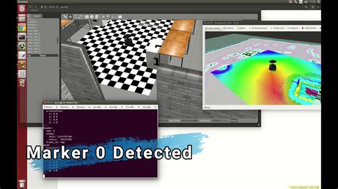 Mapping Localizing Ar Markers And Navigation Of Turtlebot Using Ros In Simulation Youtube