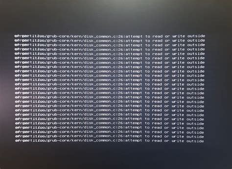 Grub Error Spam On Opensuse Tumbleweed Then Show Menu And Boots Normally Installbootlogin