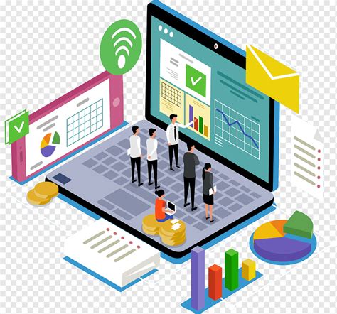 Technology Data Analysis Isometric 3d Png Pngwing