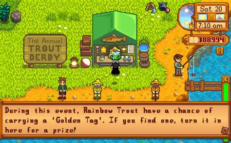 Trout Derby Stardew Valley Guide Ign