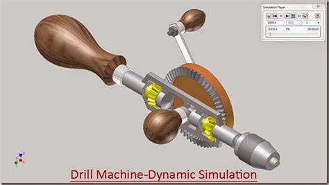 3d Solid Modelling Videos Drill Machine Dynamic Simulation Autodesk