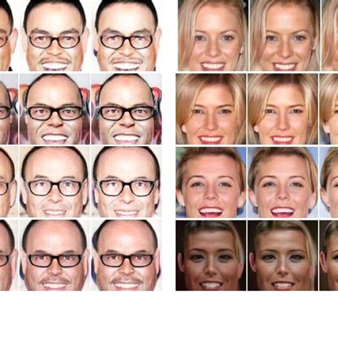 Interpolating Latent Vectors In A And B The Leftmost Images And